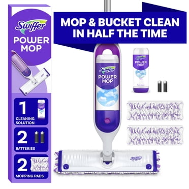 Swiffer Sweep + Mop Deluxe, Kit Includes 1 Device, 3 HD Wet Mopping ...