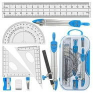 Westcott 15-Piece Count Architectural Drafting and Design Math Tool Kit ...