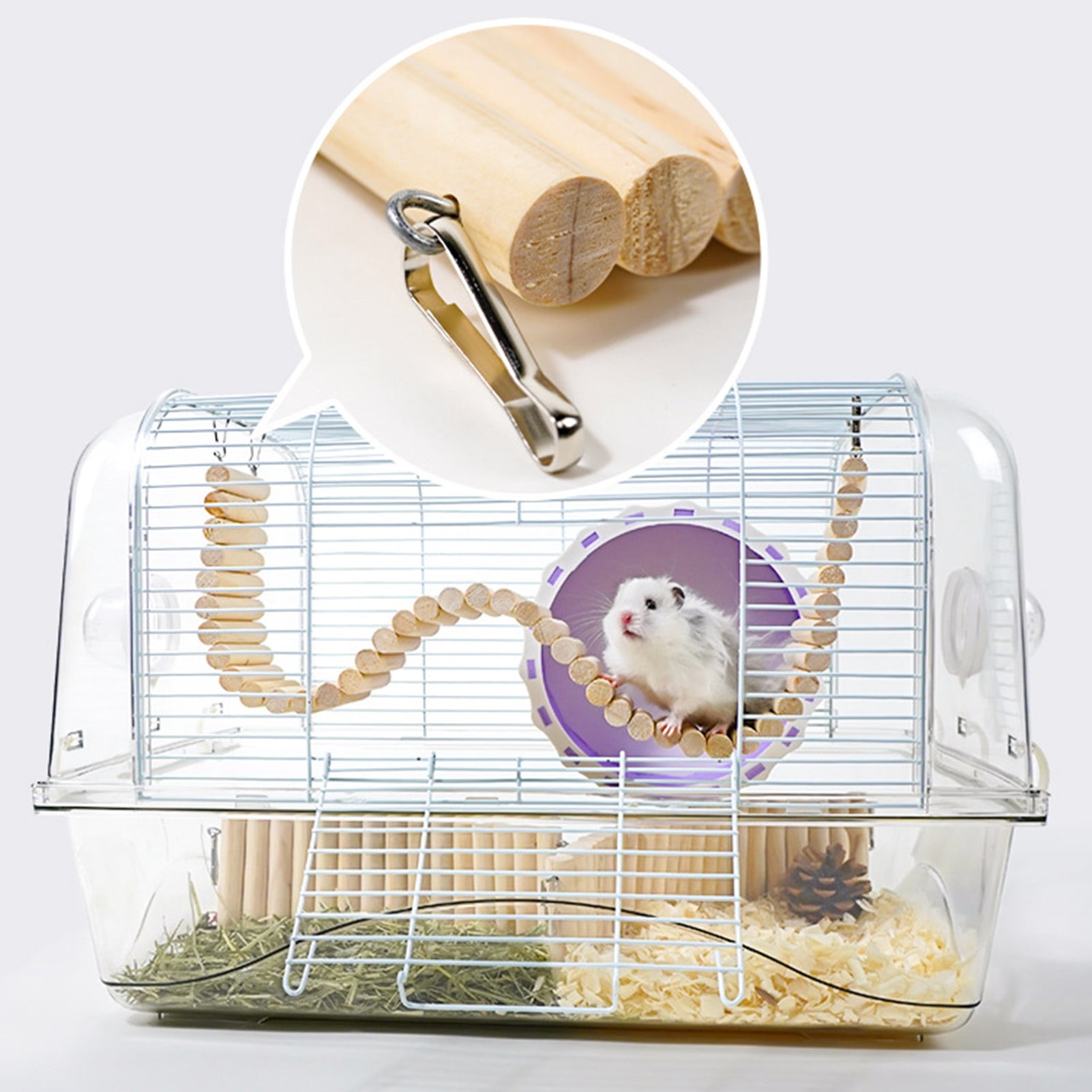 Mosey Eco-friendly Small Animal Toy Bur-free for Guinea Pig Chipmunk ...