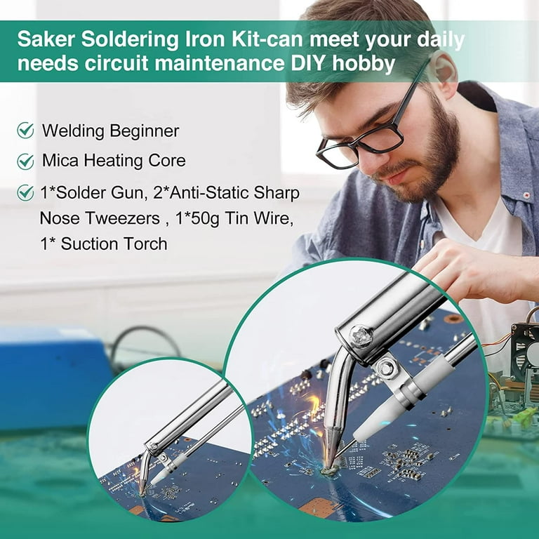 Soldering Gun For Circuit Boards