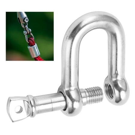 FAGINEY D‑Shape Shackle,Heavy Duty D‑Shape Shackle,M25 Screw Pin Anchor ...