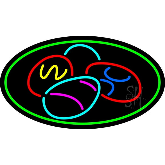 Wholesale Fireworks Here 2 LED Neon Sign 26 x 26 - inches, Clear Edge ...