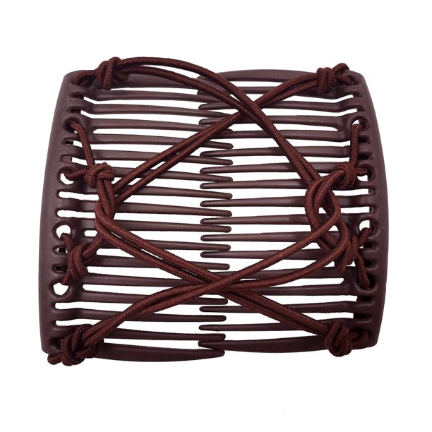 Ustyle Women Stretchy Hair Clip Double Slide Combs For Bun Updo Tools ...