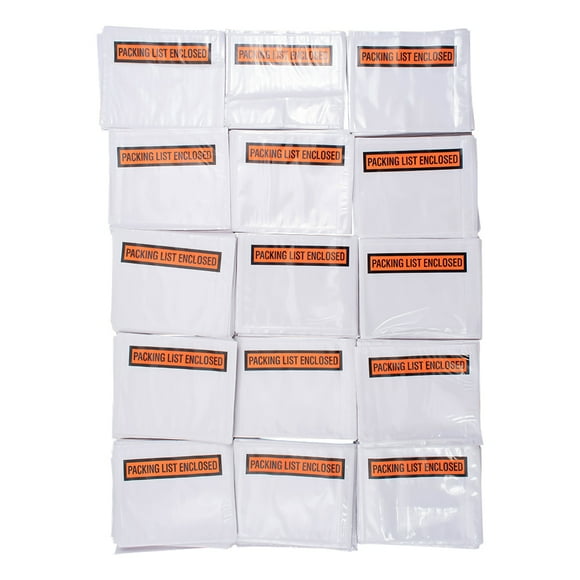 Clear Packing List Envelopes