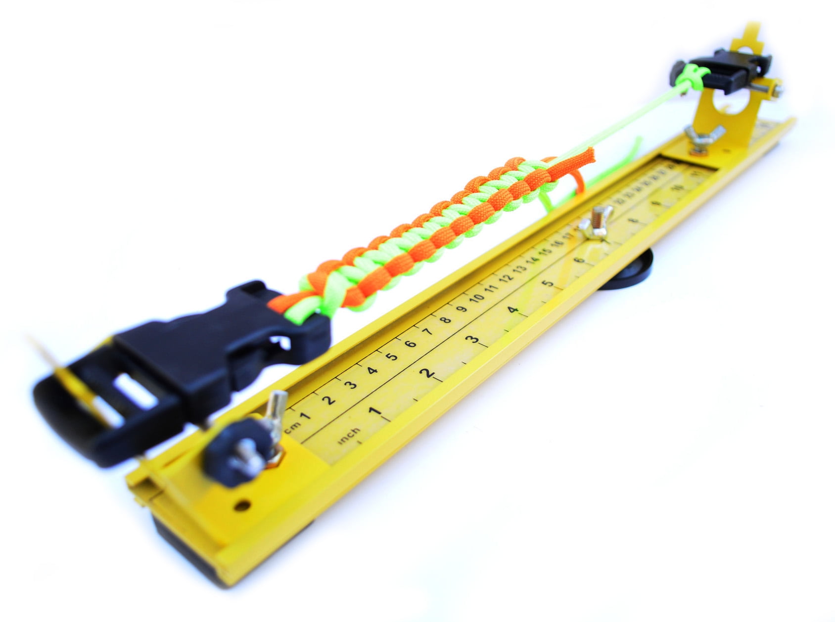 15" Adjustable Paracord Jig - Lightweight Aluminum - for Bracelets ...