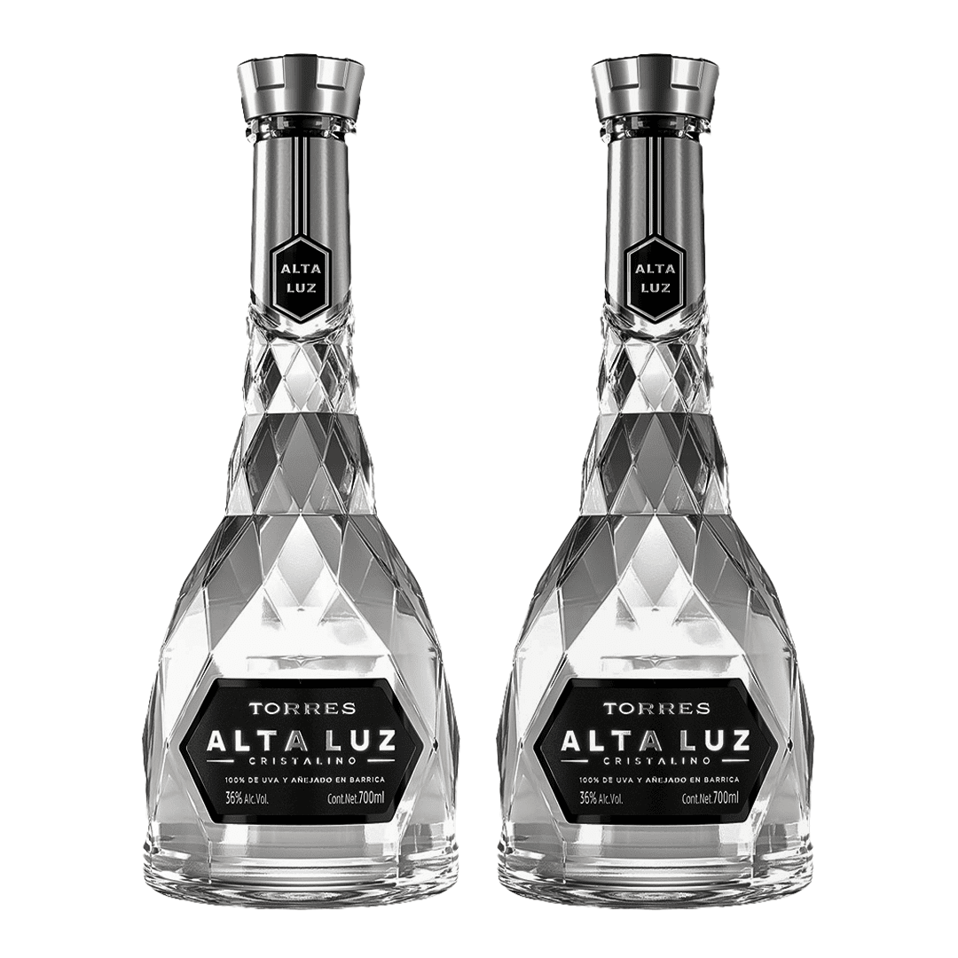 Pack de 2 Brandy Torres Alta Luz Cristalino 700 Ml | Walmart en línea