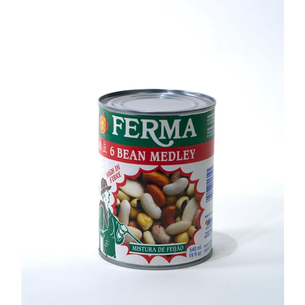 Ferma 6 bean medley, sell quantity 540ml - Walmart.ca