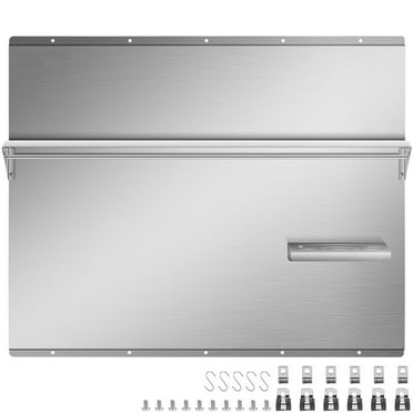 KOSHKA Toe Kick Cover Kickplate Baseboard Plate (Stainless Steel) (4"x ...