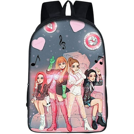 Korean KPOP JENNIE Backpack Daypack Laptop Bag School Bag Mochila ...