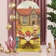Arch Backdrop 7.2 Ft, Cats Tea Party Spandex Stretch Fitted Arch Cover ...