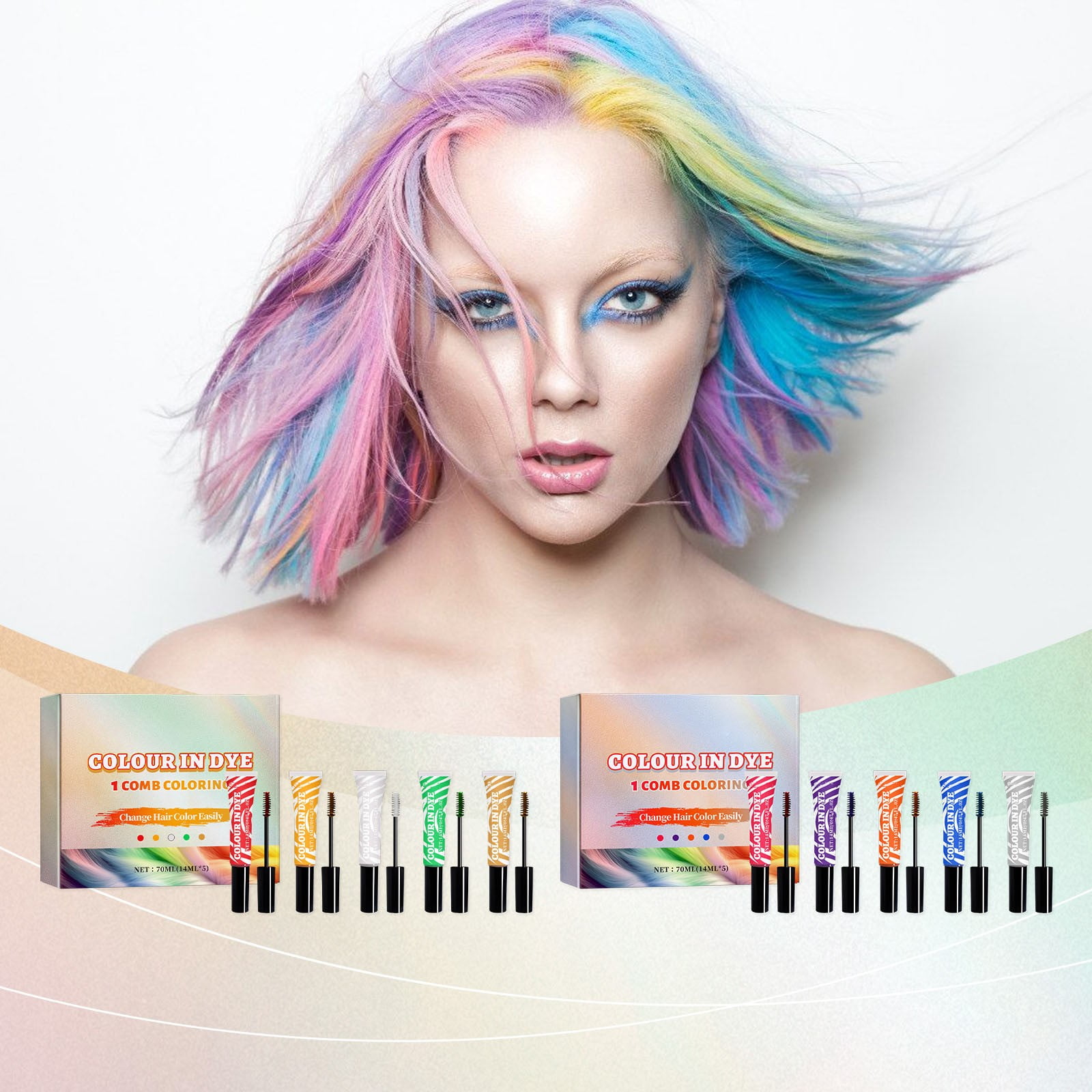 Leapfrogs Hair Care Products Clearance,Temporary Color Hair Dyes Set ...