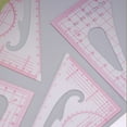 Clear Plastic Ruler Sewing Ruler Perfect for Patchwork & Quilting ...