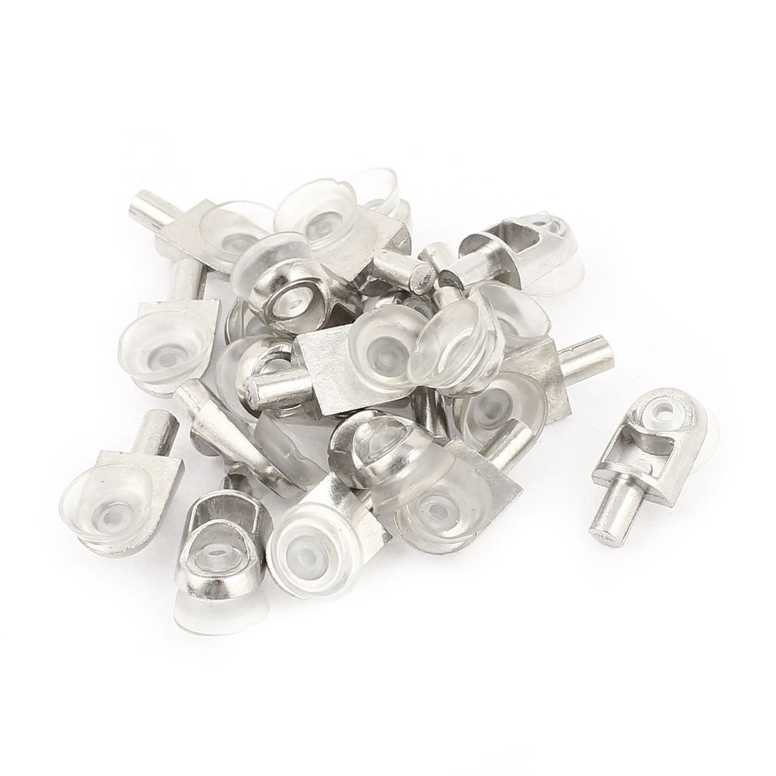 Uxcell 1" Glass Suction Cup Shelf Suppot Pins Peg, 20 Pack - Walmart.com