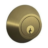 Dexter by Schlage JD60626 Single-Cylinder Deadbolt, Brushed Chrome ...