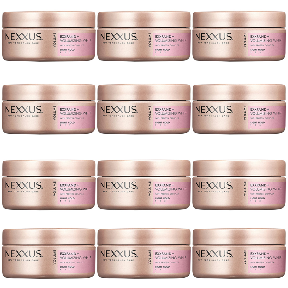 Pack of (12) Nexxus Exxpand Volumizing Whip, for Volume 2.28 oz ...