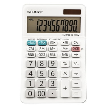 Sharp Vx2128v Commercial Desktop Calculator, 12-Digit Lcd - Walmart.com