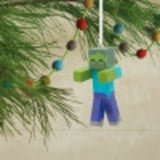 Hallmark Minecraft Zombie Christmas Ornament - Walmart.com