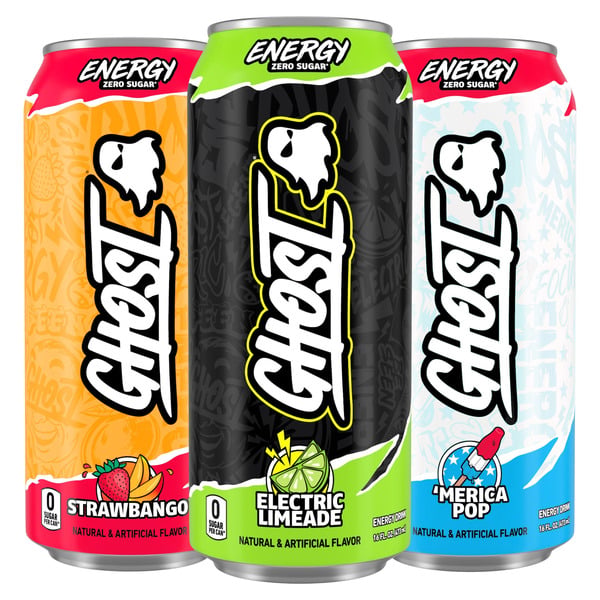 Ghost Energy Drink Variety Pack 16 fl oz Cans, 18 Count Assorted ...