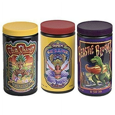 Foxfarm Soluble Nutrient Trio: Open Sesame, Cha Ching & Beastie Bloomz ...