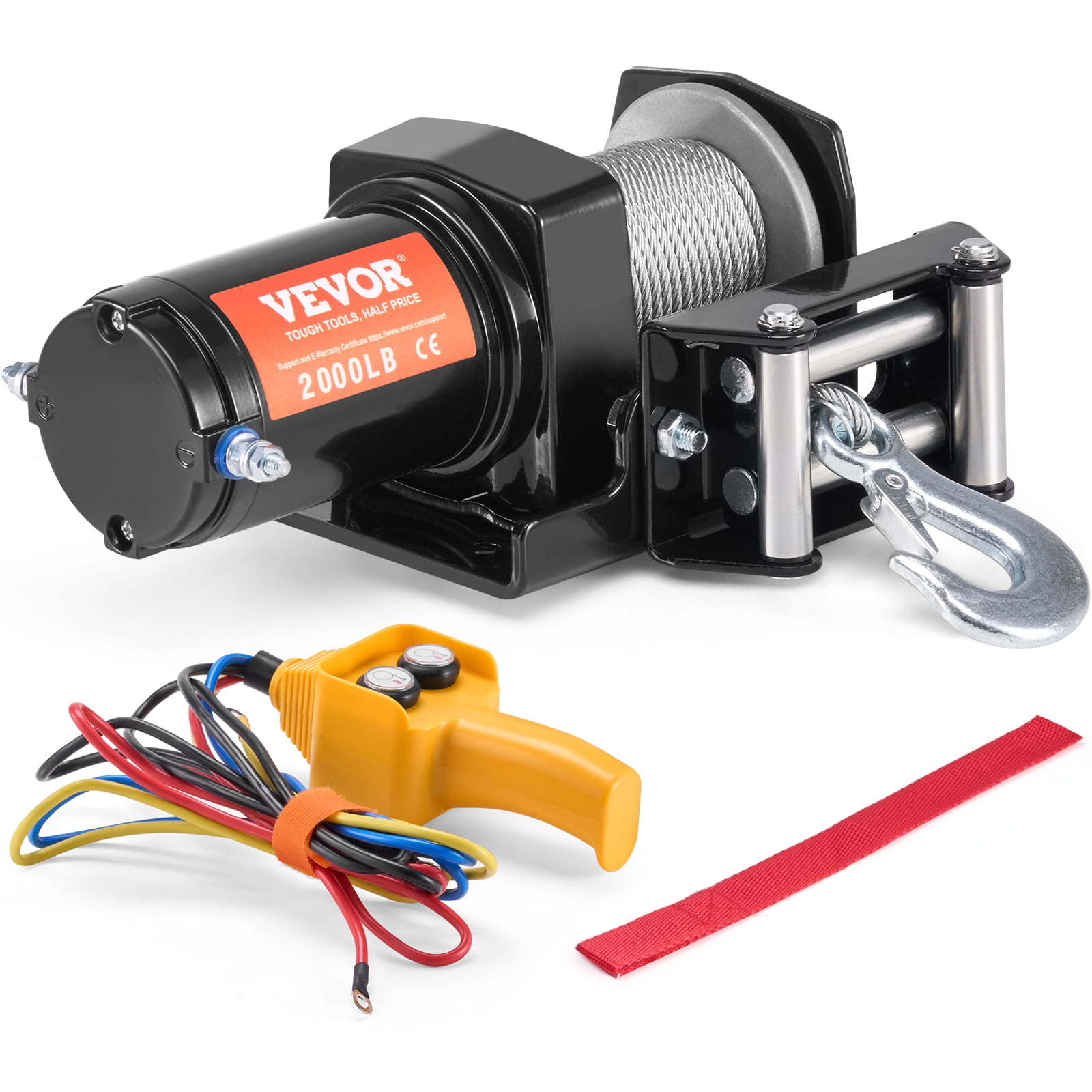 Click here for Vevor Electric Winch Atv Utv 2000 Lb Steel Cable I... prices