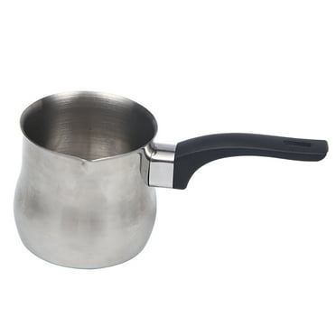 Milk Frothing Pitcher 12 OZ Steamer Jug 304 Stainless Steel Pitcher ...