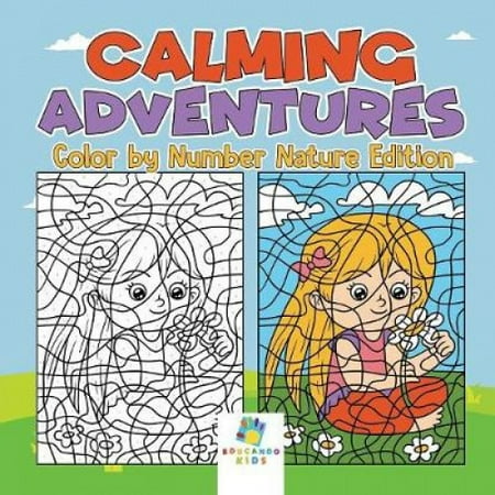 Calming Adventures Color by Number Nature Edition | Walmart Canada