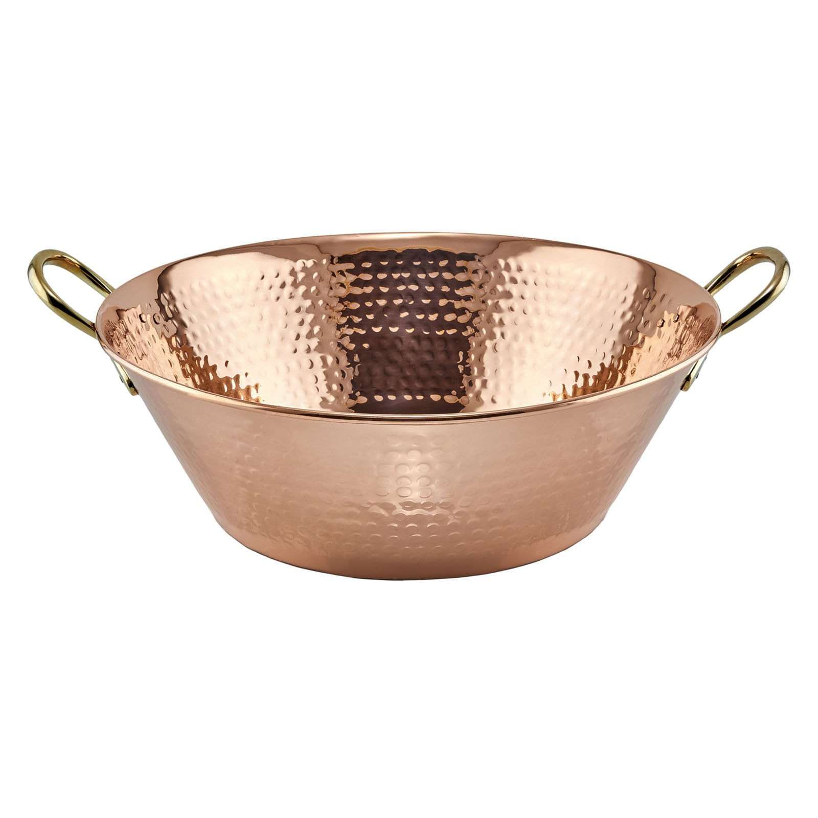 Solid Copper Hammered Preserve Pan - Walmart.com