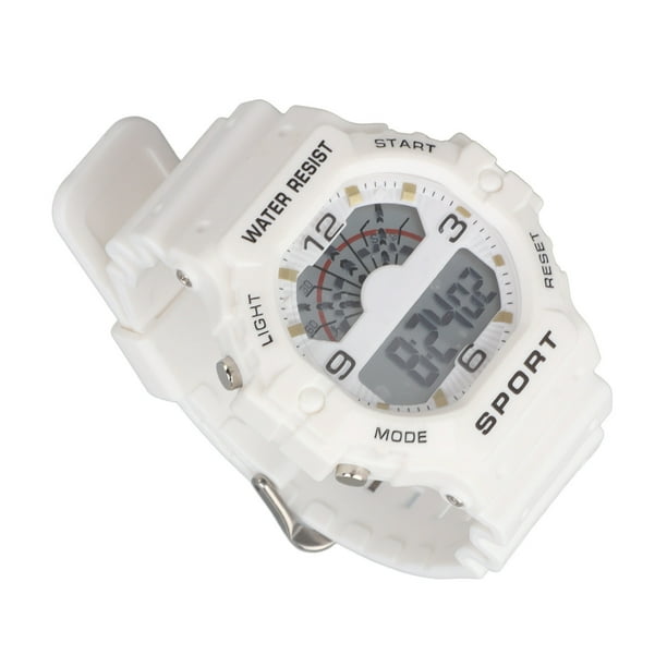 Sport Mens Digital Reloj Cronógrafo con Correa Classic Vintage Square ...