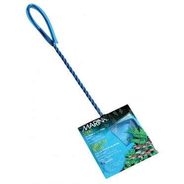 Marina 5-Inch Blue Fine Nylon Fish Net with 10-Inch Handle - Walmart.com