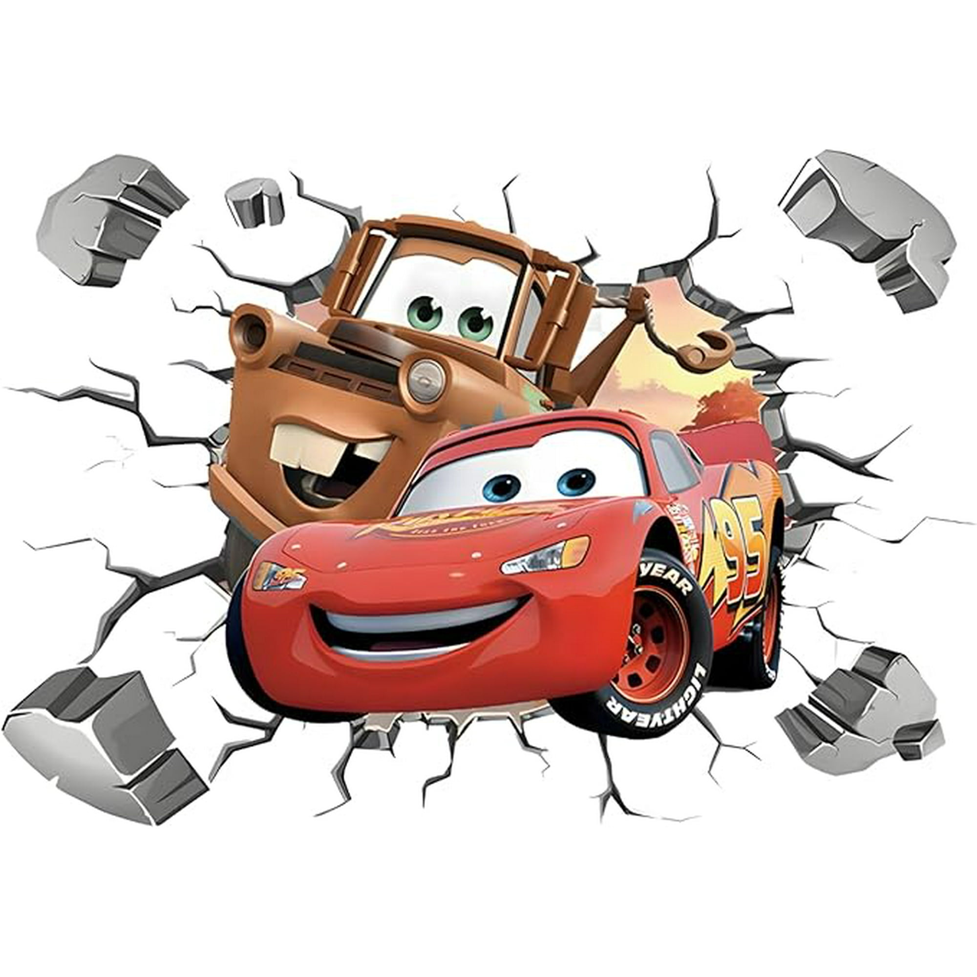 Click here for Nielieping Muraux Cars 3d Wall Decal Muraux Cars S... prices