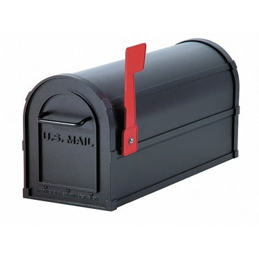 Step2 MailMaster Plus Plastic Mailbox with Black Finish - Walmart.com