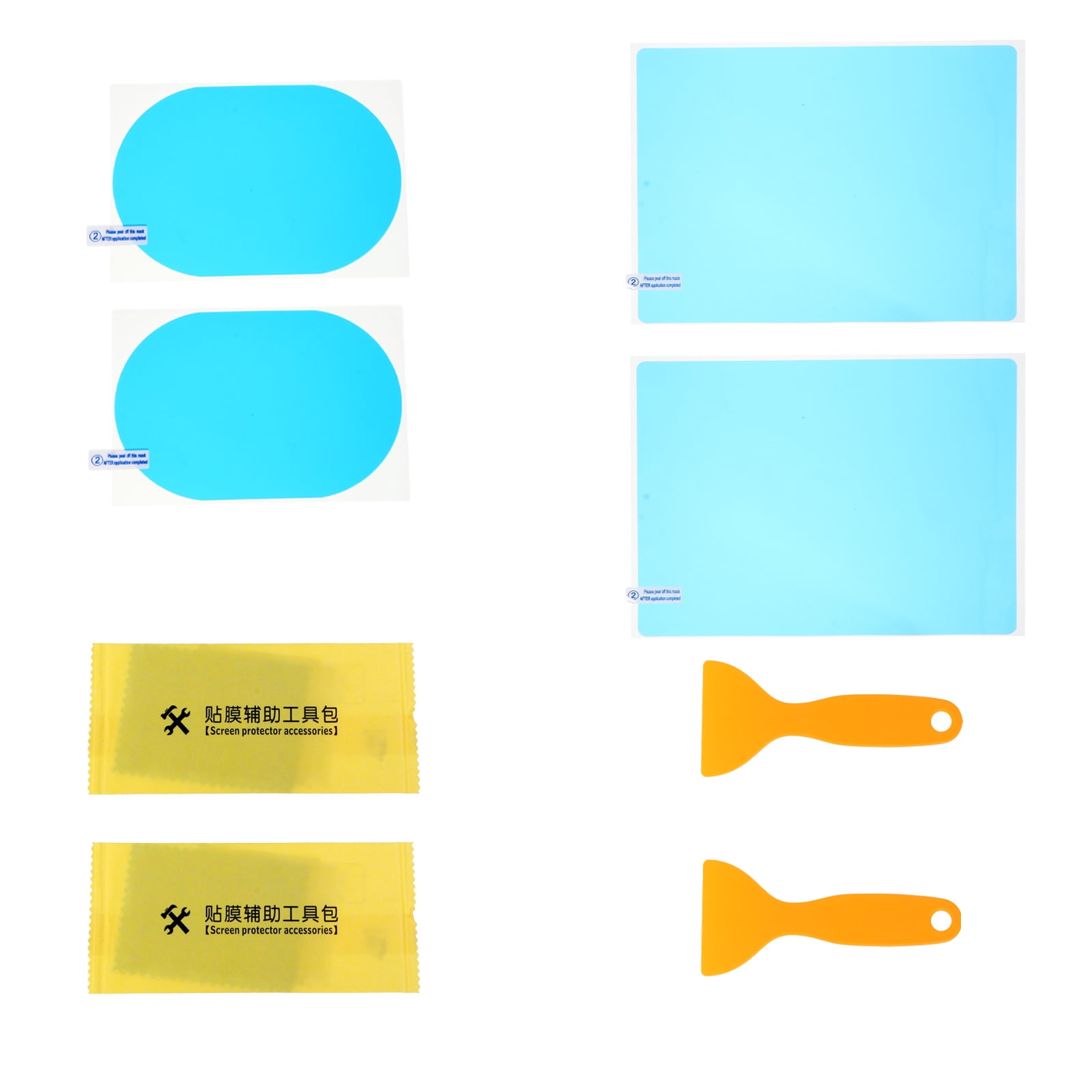 NUOLUX Film Mirror Car Side Anti Fog Waterproof Window View Wing Glass ...