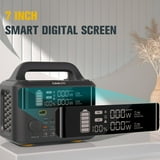 GOOLOO Discovery 300 Portable Power Station 259Wh, 300W Solar Generator ...