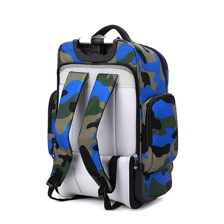 High-capacity school backpack with trolley bag for primary and middle ...