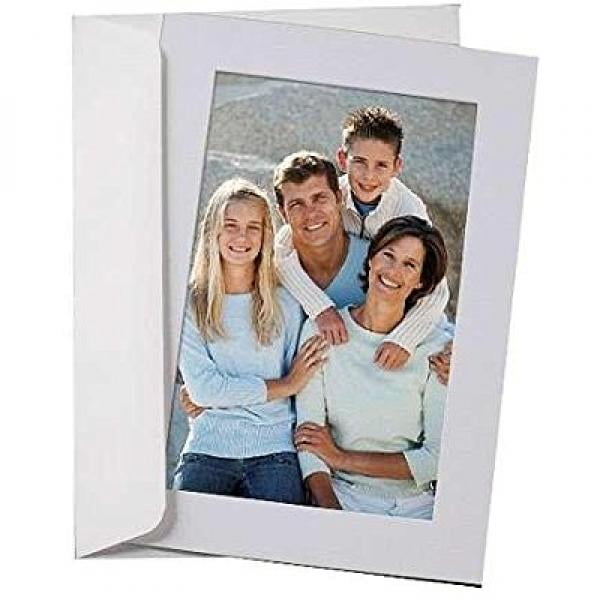 SIMPLICITY PALE-BLUE Photo Insert Card sold in 10s - 4x6 - Walmart.com ...