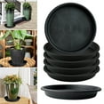 Washranp 5Pcs Plastic Plant Trays,Heavy Duty Flower Pot Drainage Tray ...