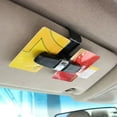 Askmz Car Glasses Clip Convenient 180 Degree Rotation Abs Material Easy One Handed Access Car