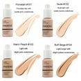 1pc Phoera Soft Matte Full Coverage Liquid Foundation Brighten