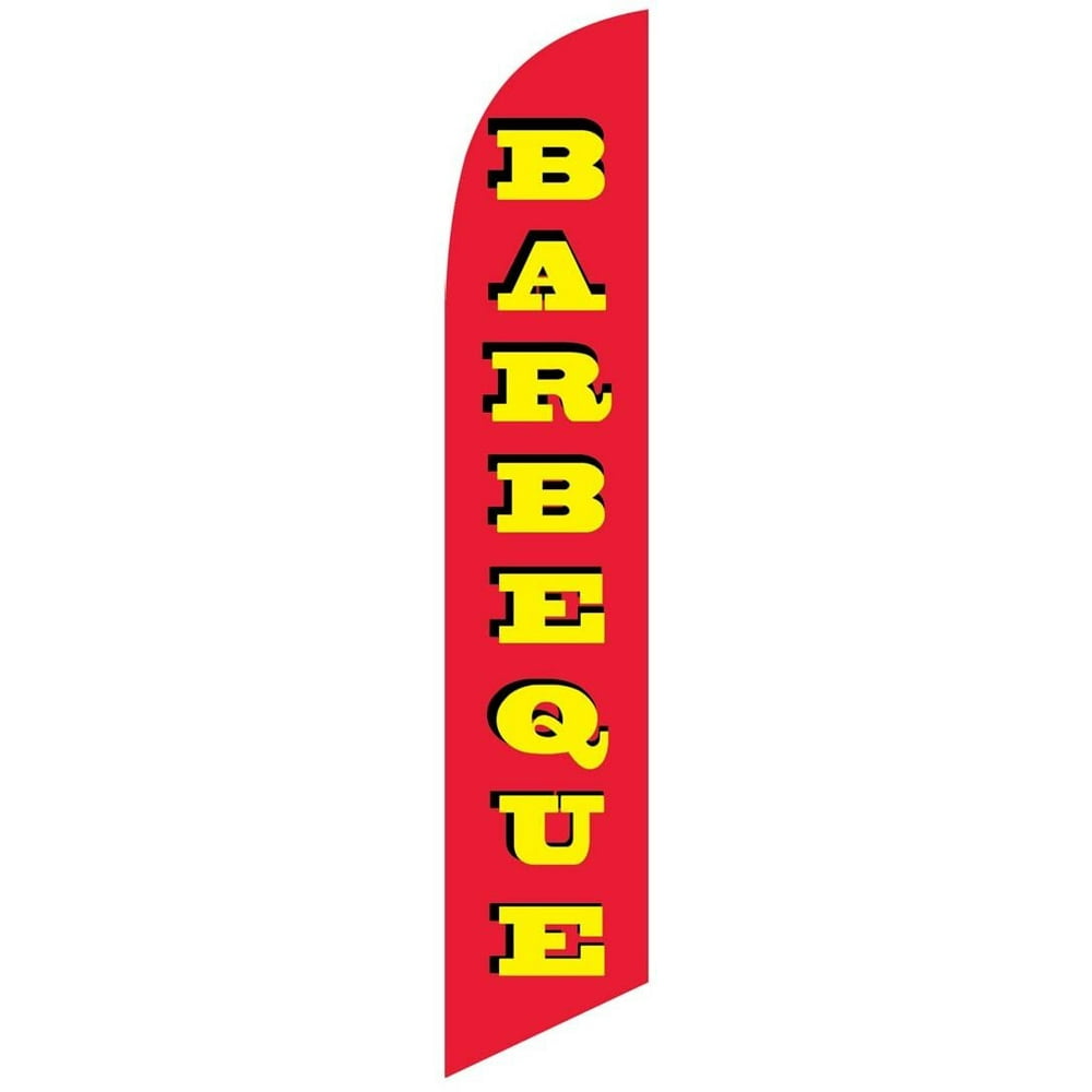 Barbeque BBQ Feather Banner Swooper Flag, Replacement Flag - Walmart ...