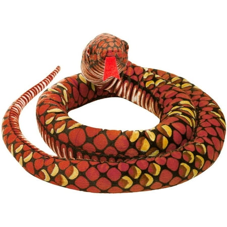 Plush Snake Stuffed Animal，Plush Large Snake Realistic Snake Toy， Giant ...