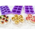 Bakerpan Silicone Mini Cake Mold, 6 Cup for Tarts, Cupcakes - Walmart.com