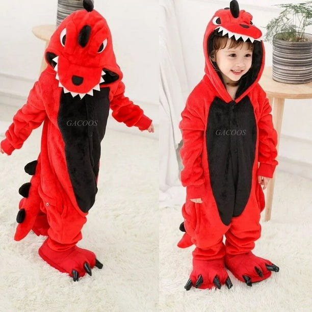 Pijama Kigurumi para niñas y niños, pijamas navideños de animales para ...
