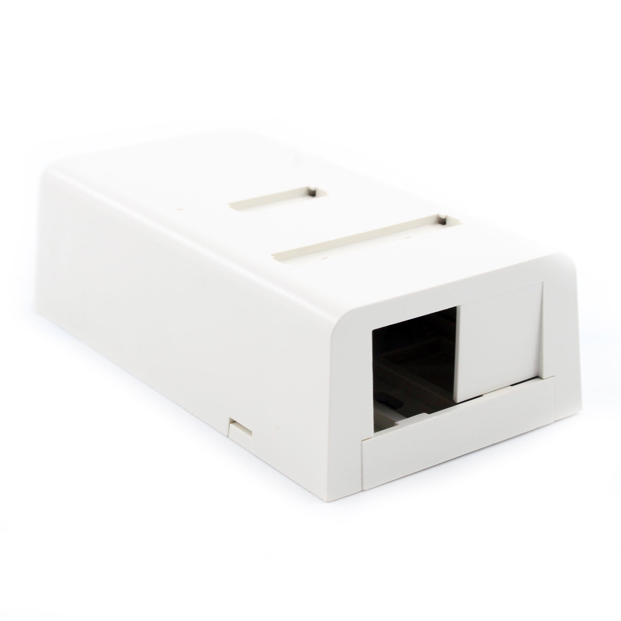 Panduit UICBX2IW-A Mini-Com Ultimate ID Surface Mount Box, SMB, 2-Port ...
