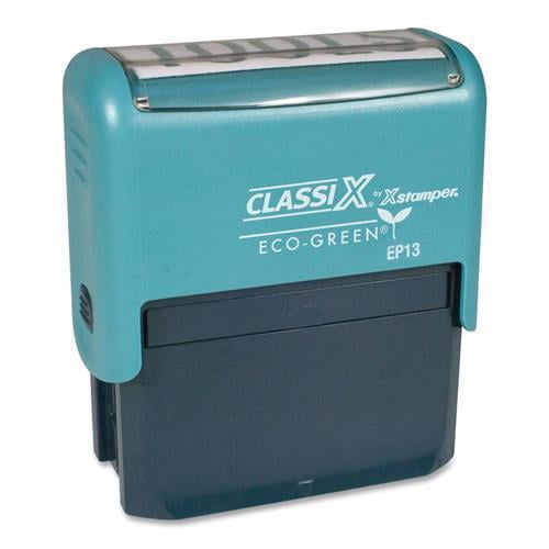 EP13 Xstamper Self-Inking Message Stamp - Custom Message/Date Stamp - 0 ... EP13 Xstamper Self-Inking Message Stamp - Custom Message/Date Stamp - 0 ...