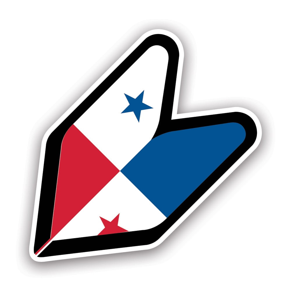 Panamanian Driver Badge Sticker Decal - Self Adhesive Vinyl ...