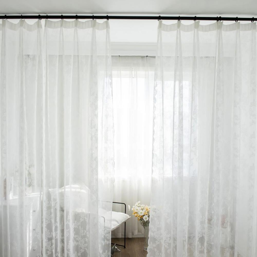 HULKLIFE Lace Curtain Window Screen Venue Layout Party Supplies ...