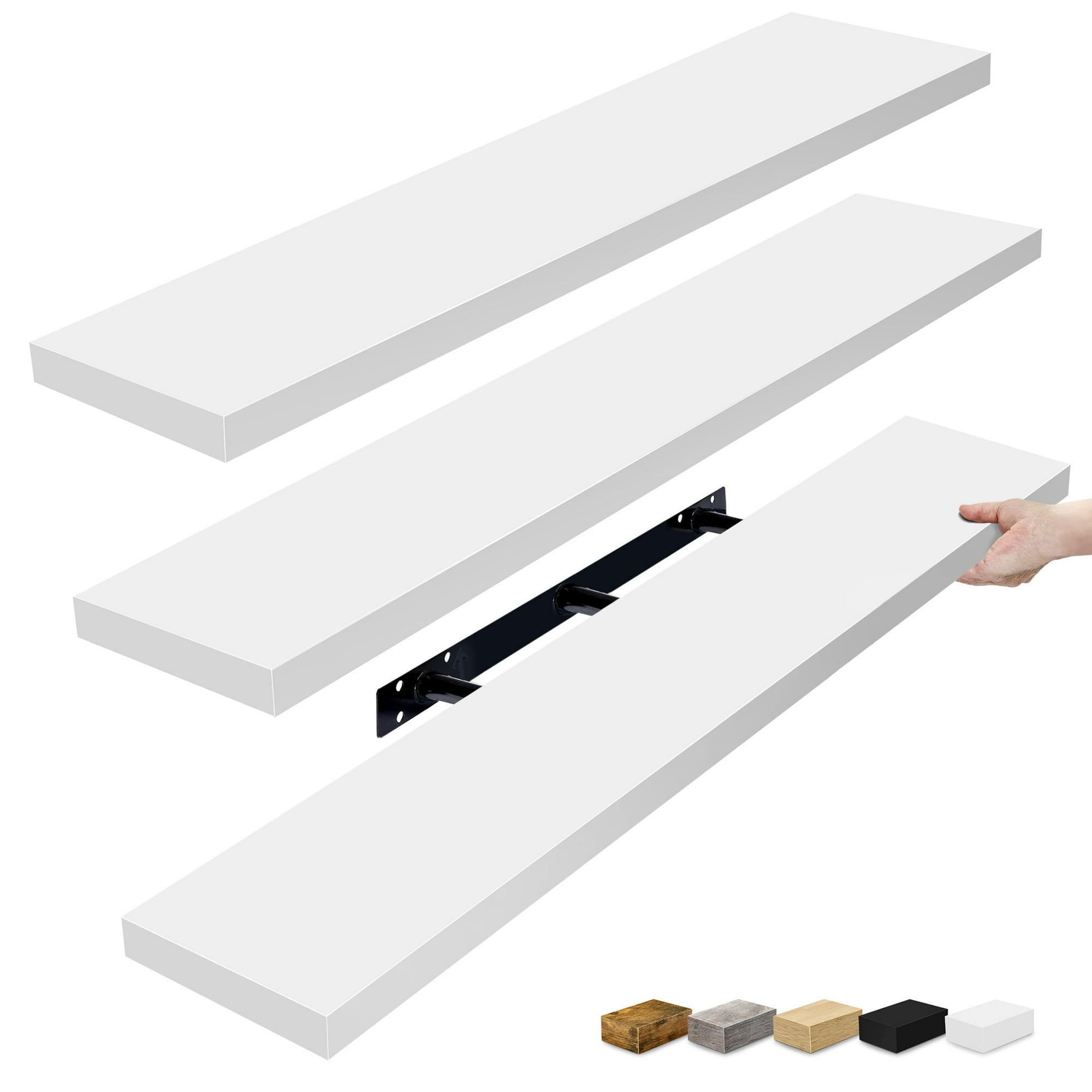 Click here for Sorbus Floating Shelves For Wall - 3 Extra Long Fl... prices