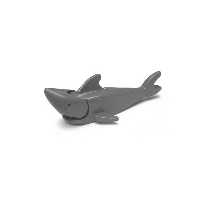 LEGO Animal Dark Bluish Gray Shark Minifigure - Walmart.com
