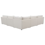 Coaster Hobson Beautiful Modern 6-Piece Fabric Upholstered Modular ...