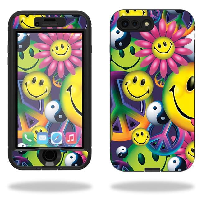 MightySkins LIFIP7PLNUD-Peace Smile Skin for Lifeproof Nuud iPhone 7 ...